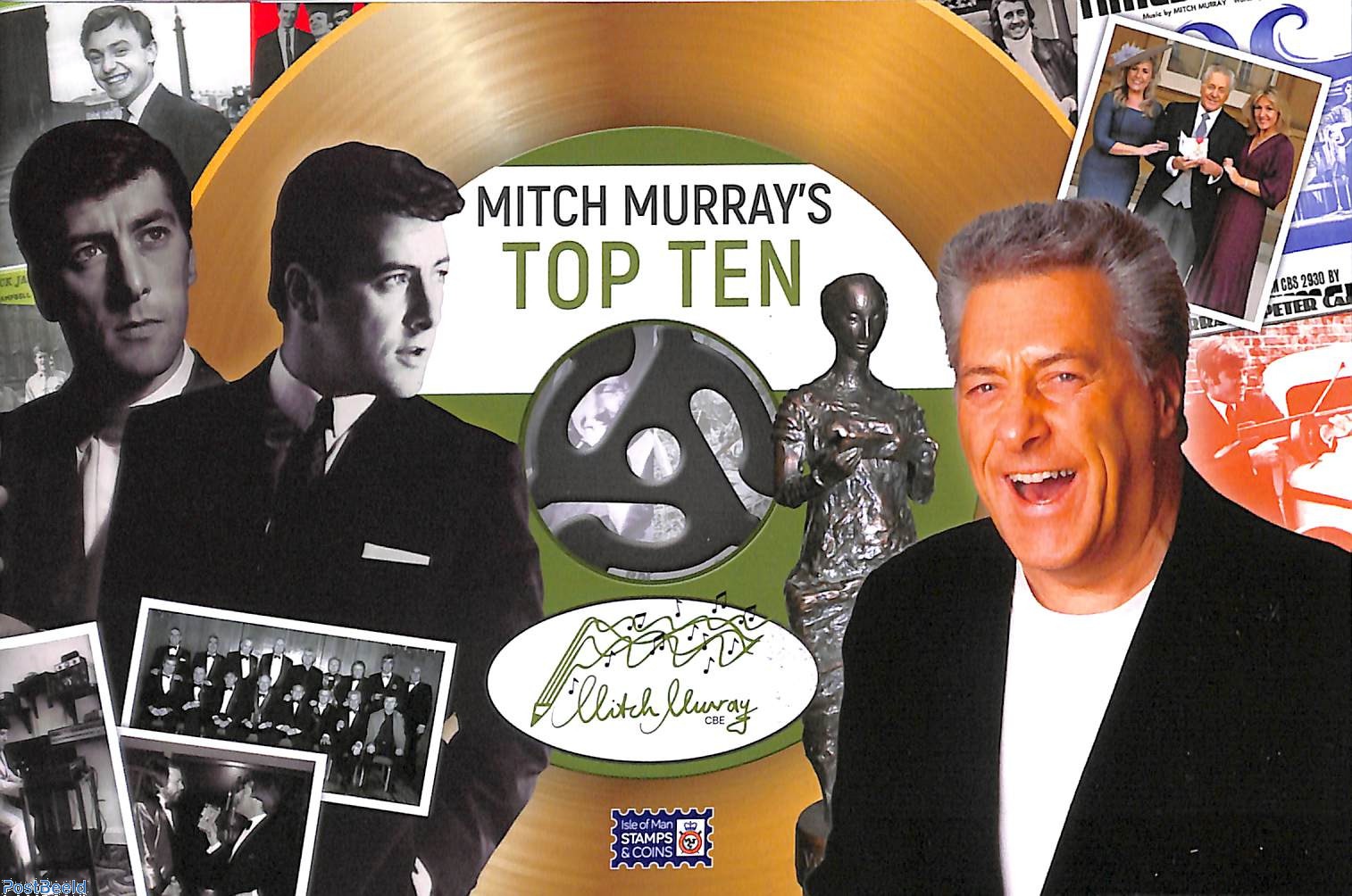 Timbre 2020, Ile de Man Mitch Murray's Top Ten, prestige booklet, 2020 ...